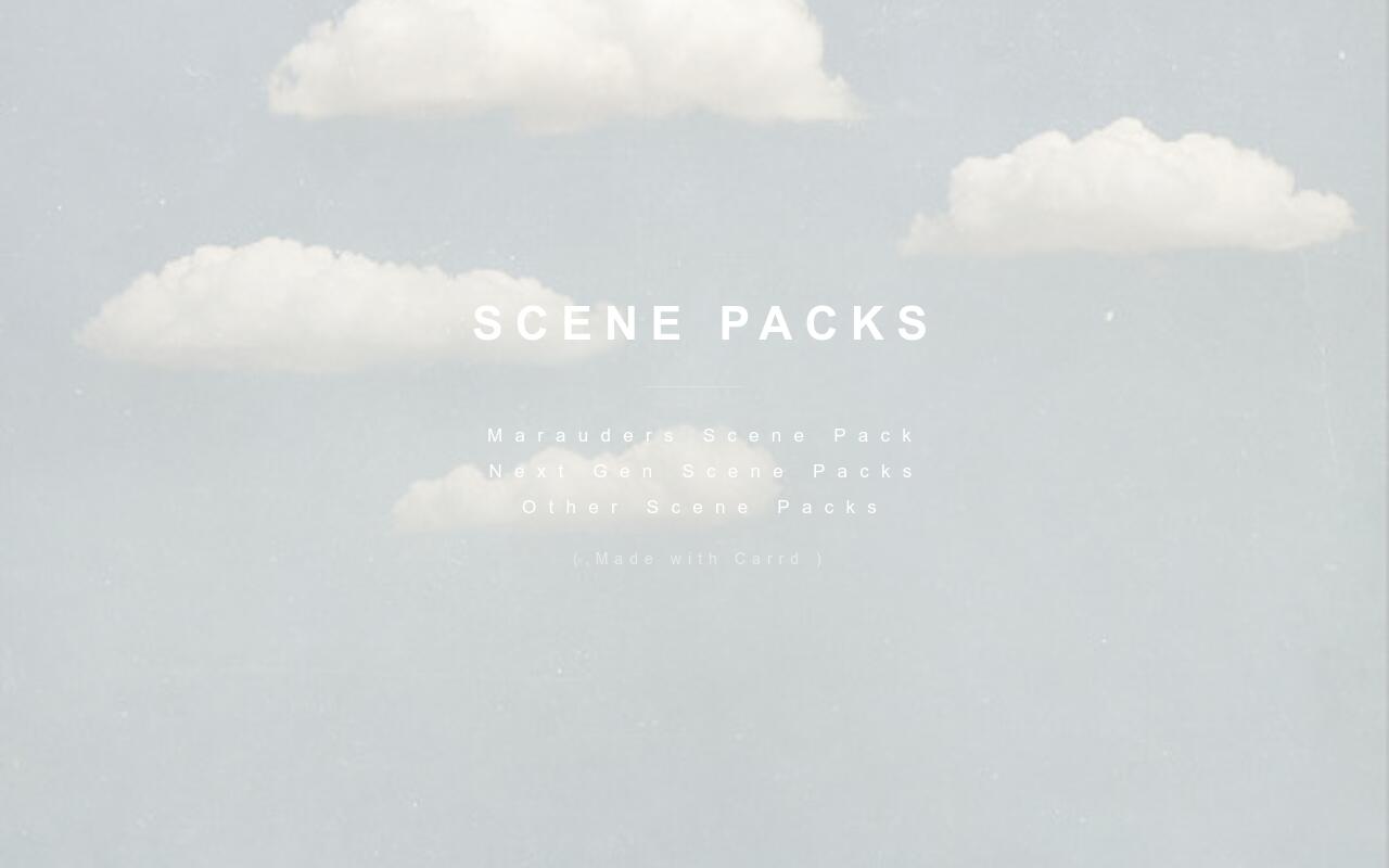 Scene pack